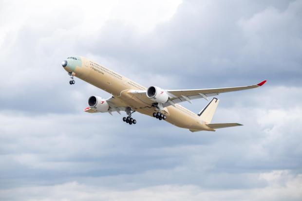 World's longest-range aircraft with wings built in Broughton takes to ...