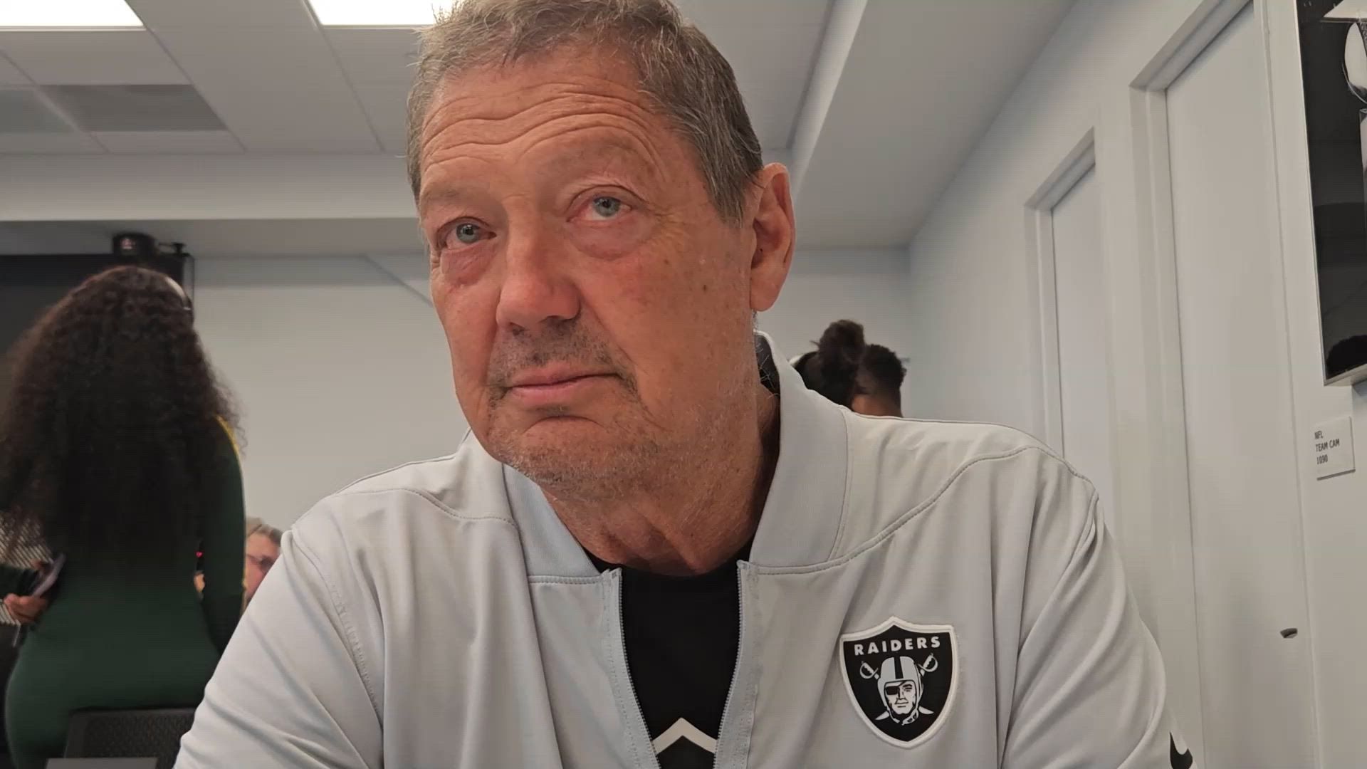 Las Vegas Raiders OL coach Rick Dennison coaching philosophy