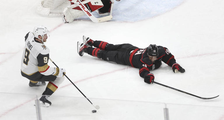 Hertl power: Center’s goal powers Knights to Game 1 win in Stanley Cup ...