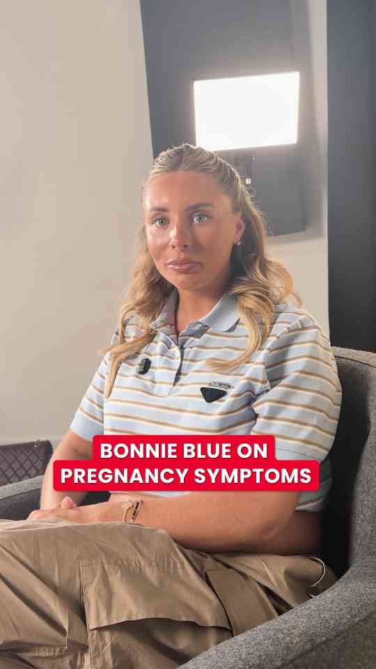 Bonnie Blue talks pregnancy symptoms as one has not stopped