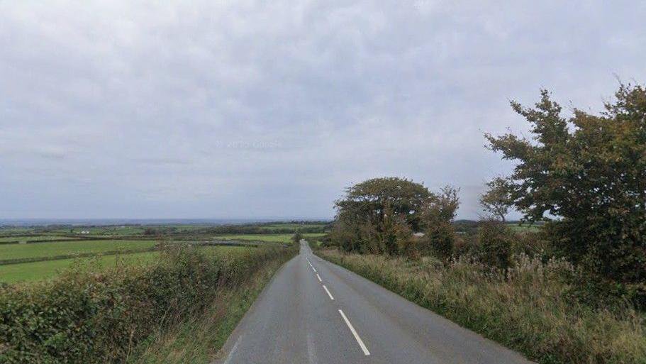 Helicopter crashes into a field in Devon