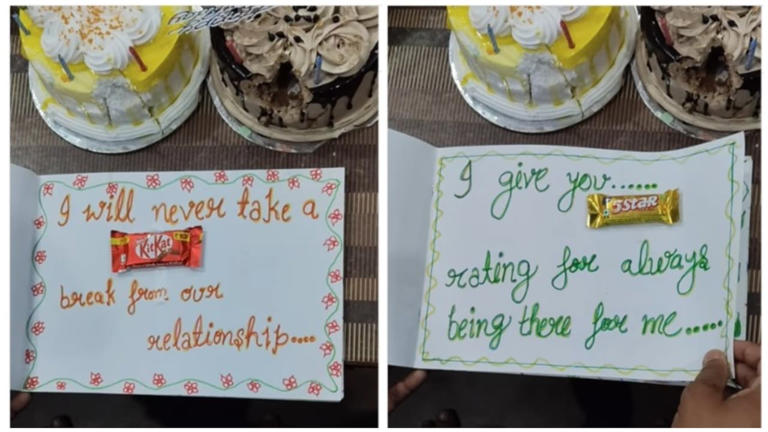 UP woman's chocolate-filled scrapbook surprise on husband’s birthday ...