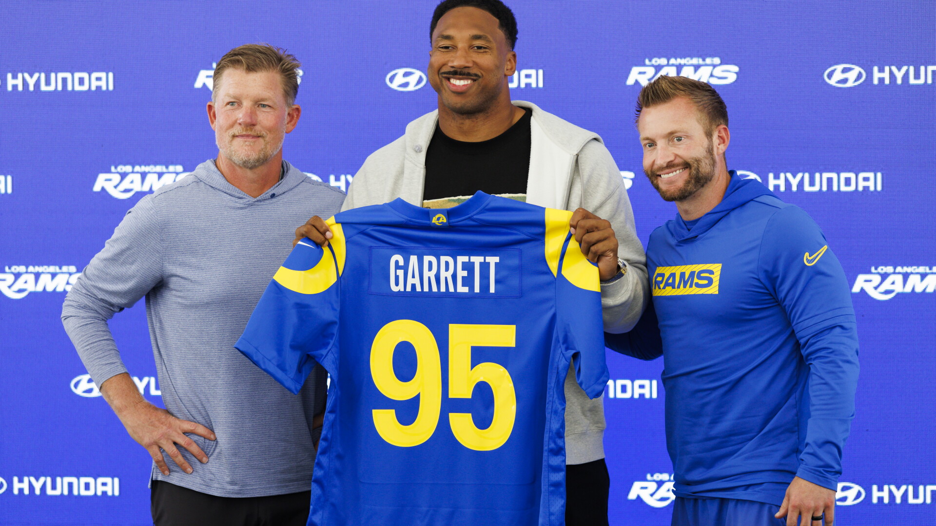 Myles Garrett says it cost him more than a couple bucks to get the Rams ...