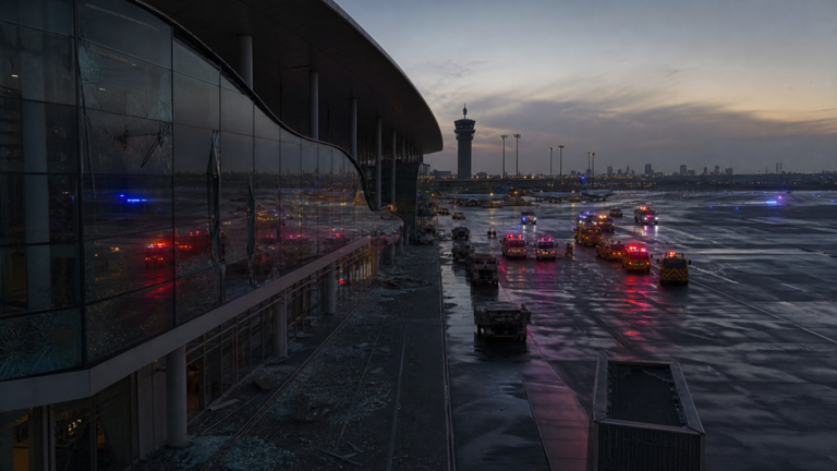 Kuwait airport shut down after Iranian drone strike