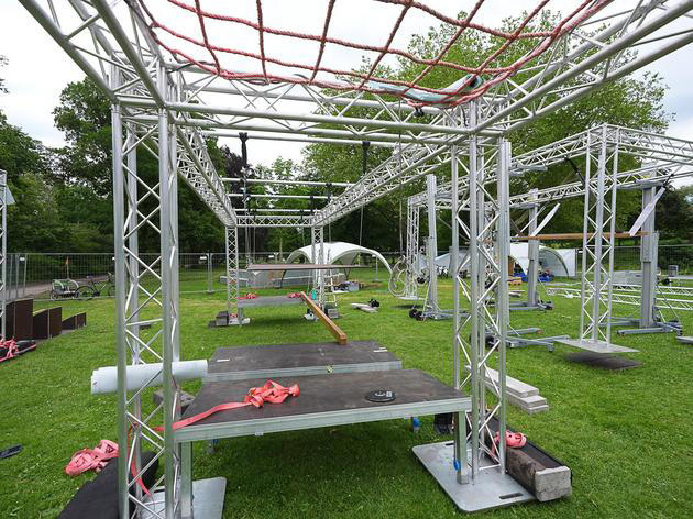 „Turn Warrior“ im Nordringpark: Kletterparcours ab Donnerstag ...