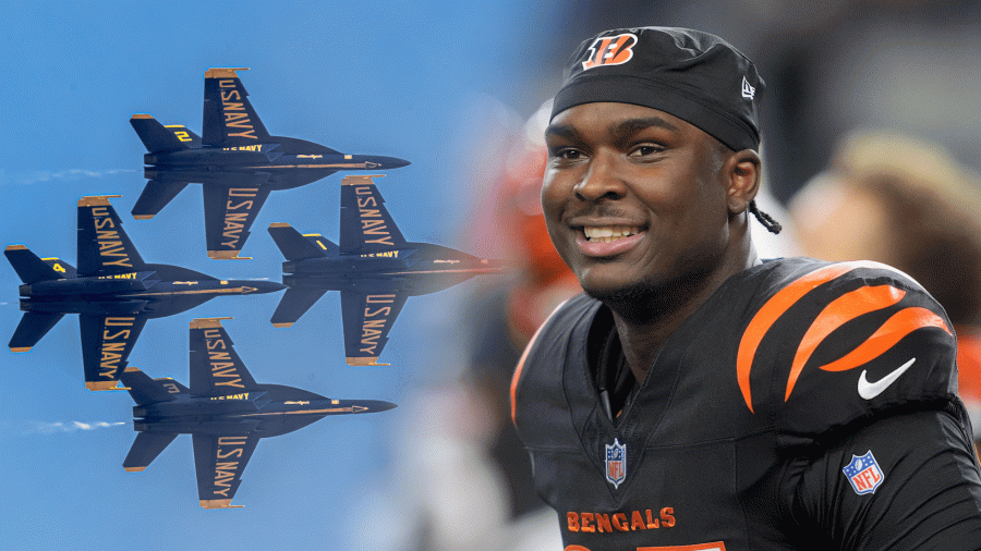Bengals safety Jordan Battle goes air-born, set to join Blue Angels for ...
