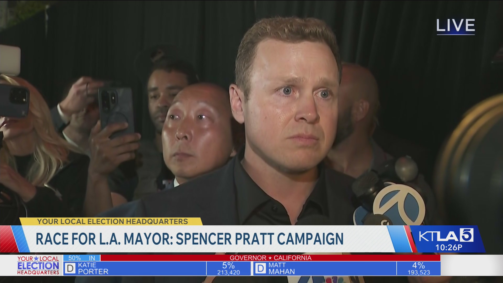 KTLA 5 election coverage