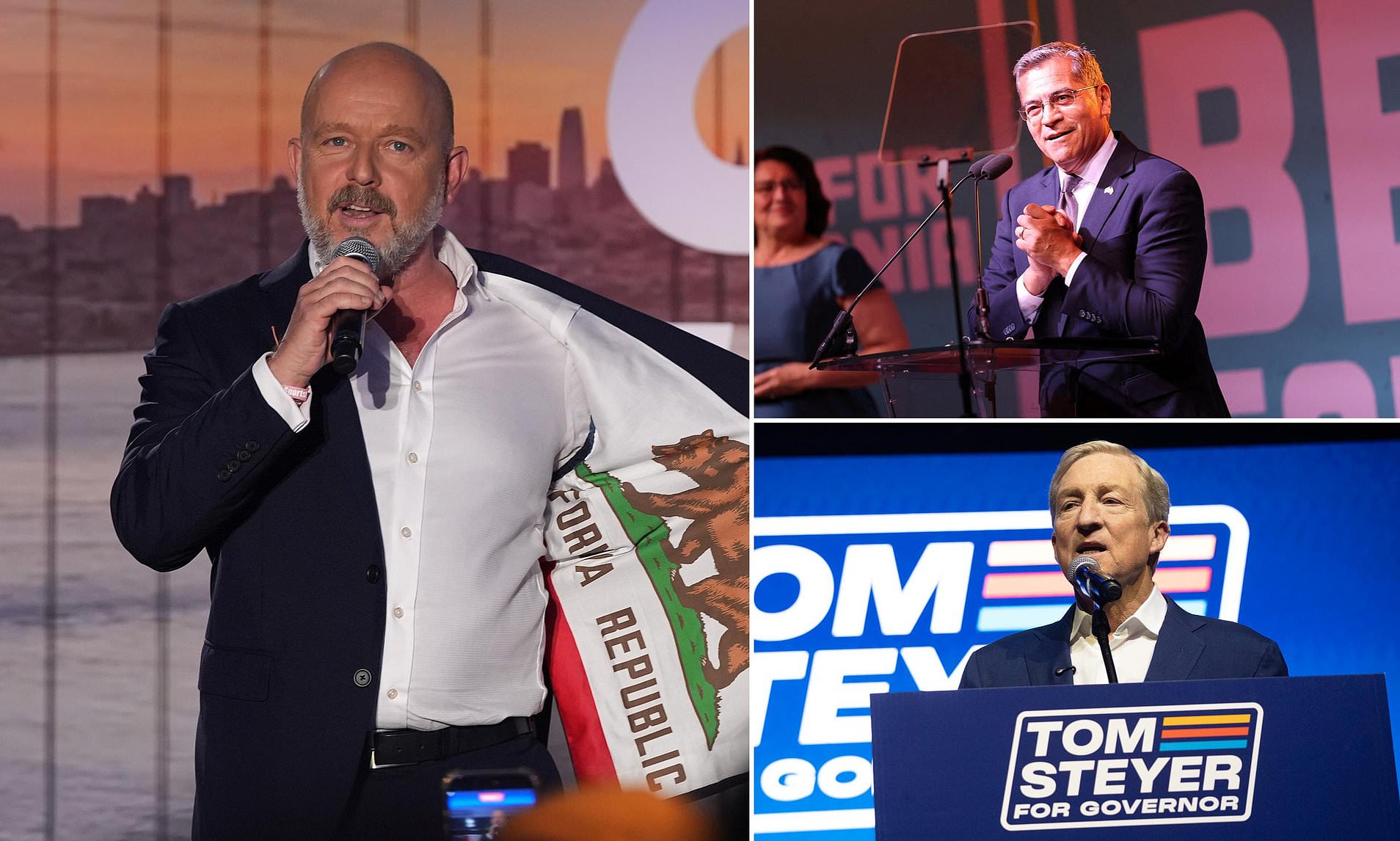 Ex-Fox star Steve Hilton surges in California governor race