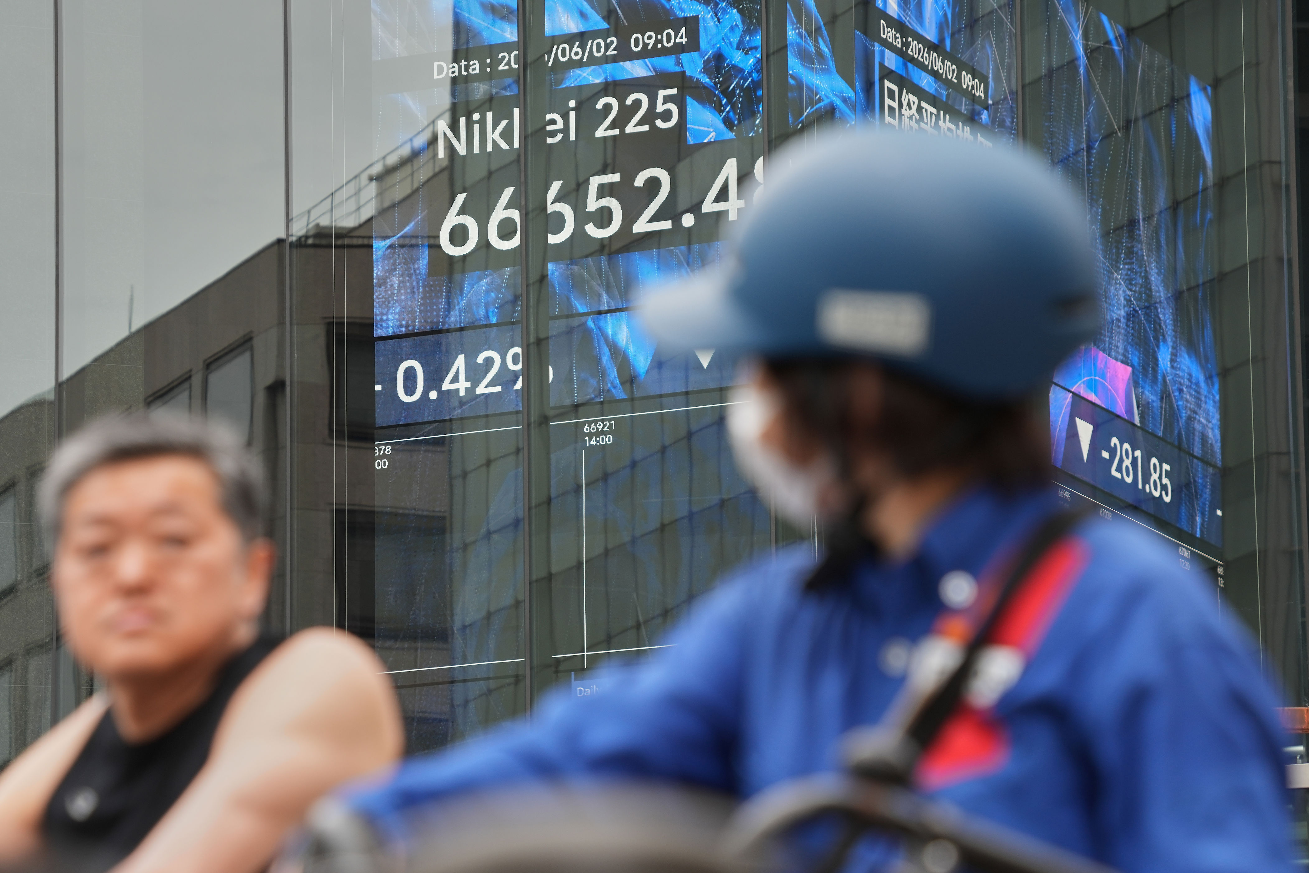 Japan’s stock market hits new record as AI boom gathers steam