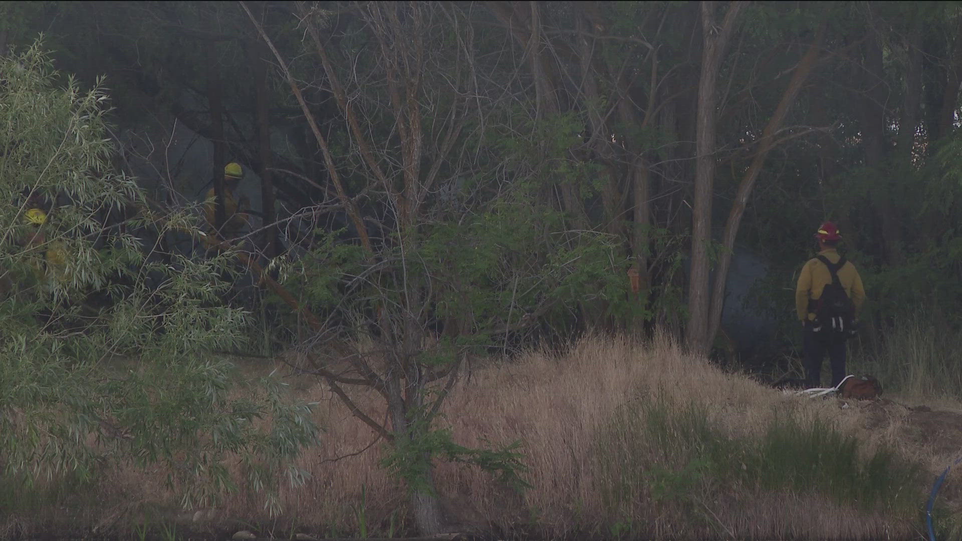 Grass fire near Quinn's Pond burns about an acre, Boise police ...