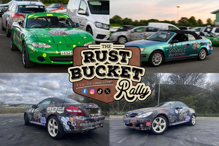 Rust Bucket Rally heads to Scandinavia for five-day journey in aid of ...
