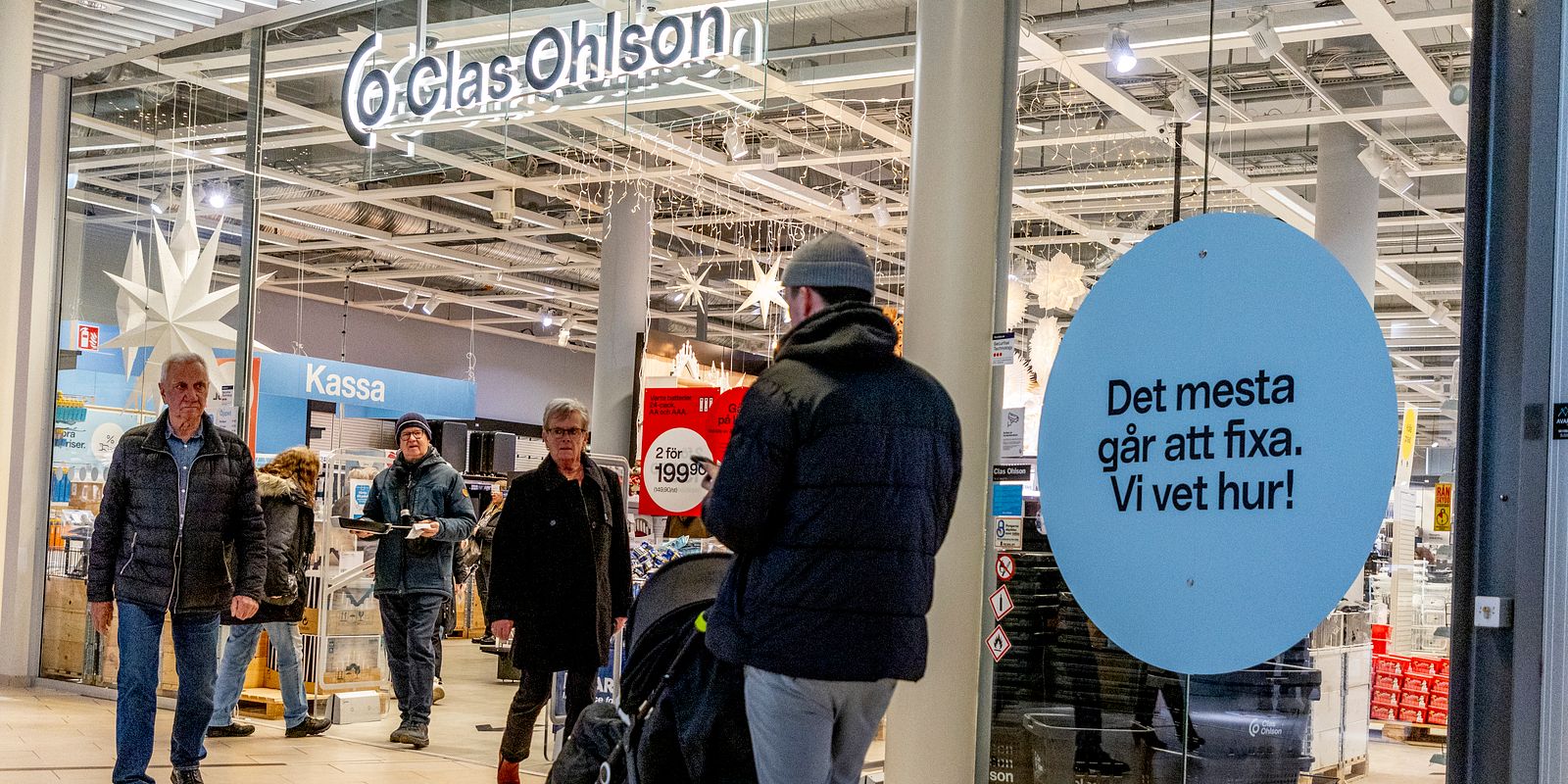 Clas Ohlson något sämre än väntat – ger extrautdelning