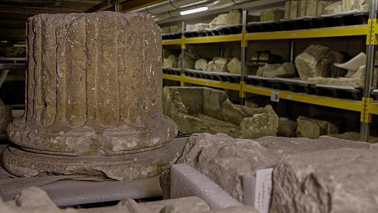 Archaeologists uncover centuries of history beneath Paris Notre-Dame square