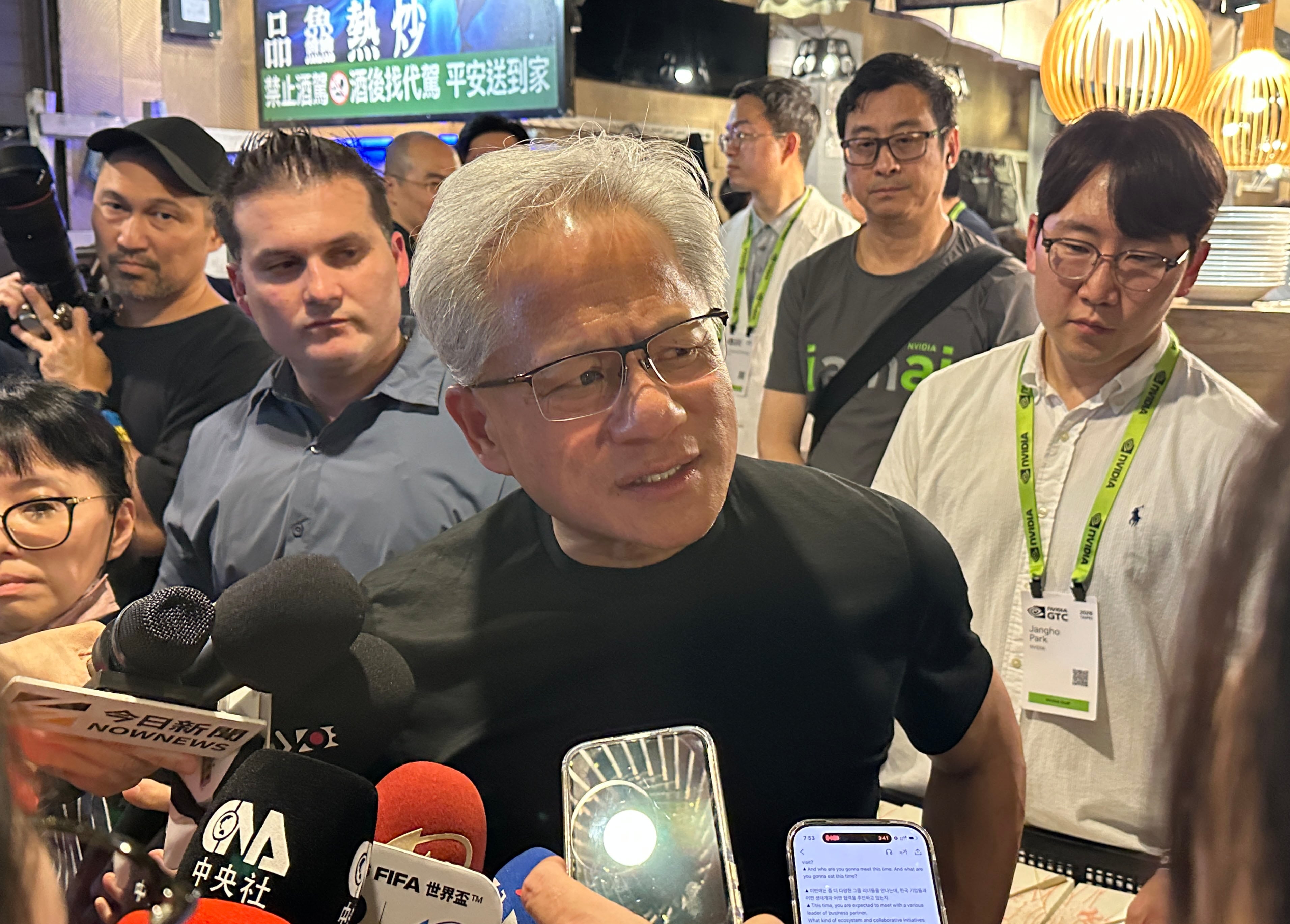 NVIDIA CEO seeks Korean physical AI partners