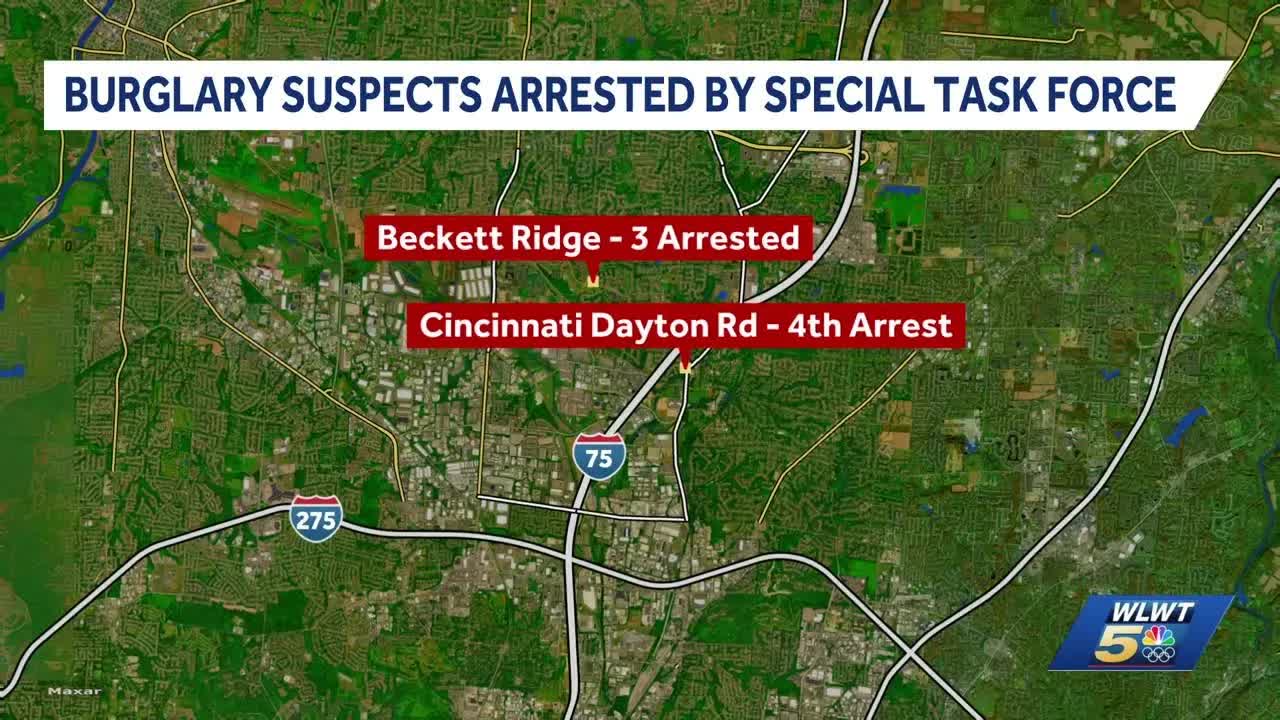 Special task force arrests burglary suspects in West Chester