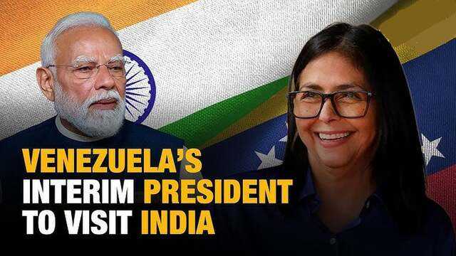 Venezuela's acting president Delcy Rodriguez to undertake 5-day trip to ...