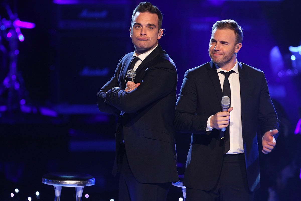 Lulu concert sees Robbie Williams and Gary Barlow reunited on stage