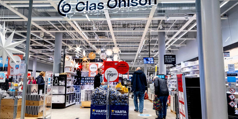 Börsen tydligt på minus – Clas Ohlsons fall fördjupas