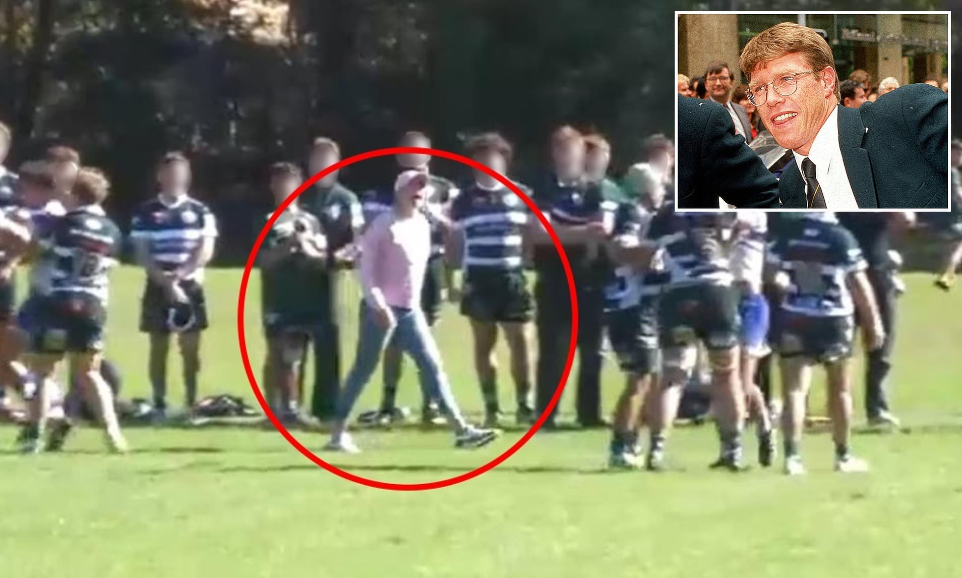 Mum who ran into footy match fight to protect her son gets in trouble ...