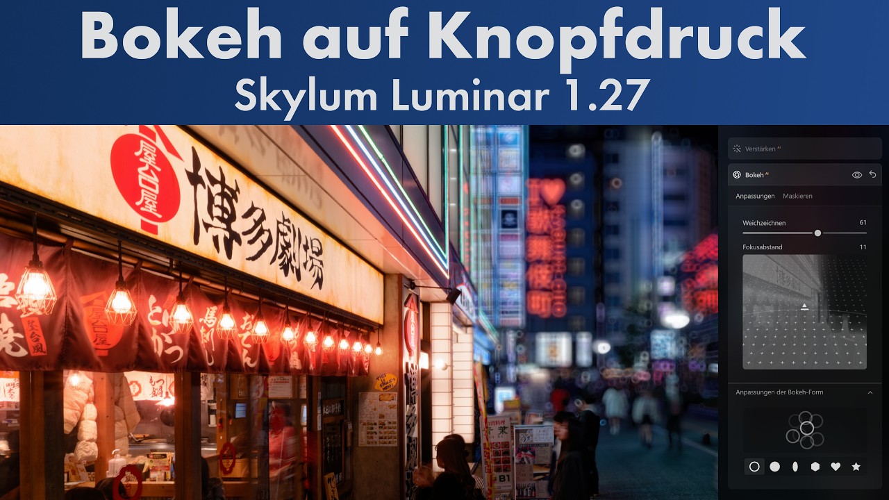 KI‑Bokeh & Beauty‑Retusche im Test: Luminar Neo 1.27 liefert ...