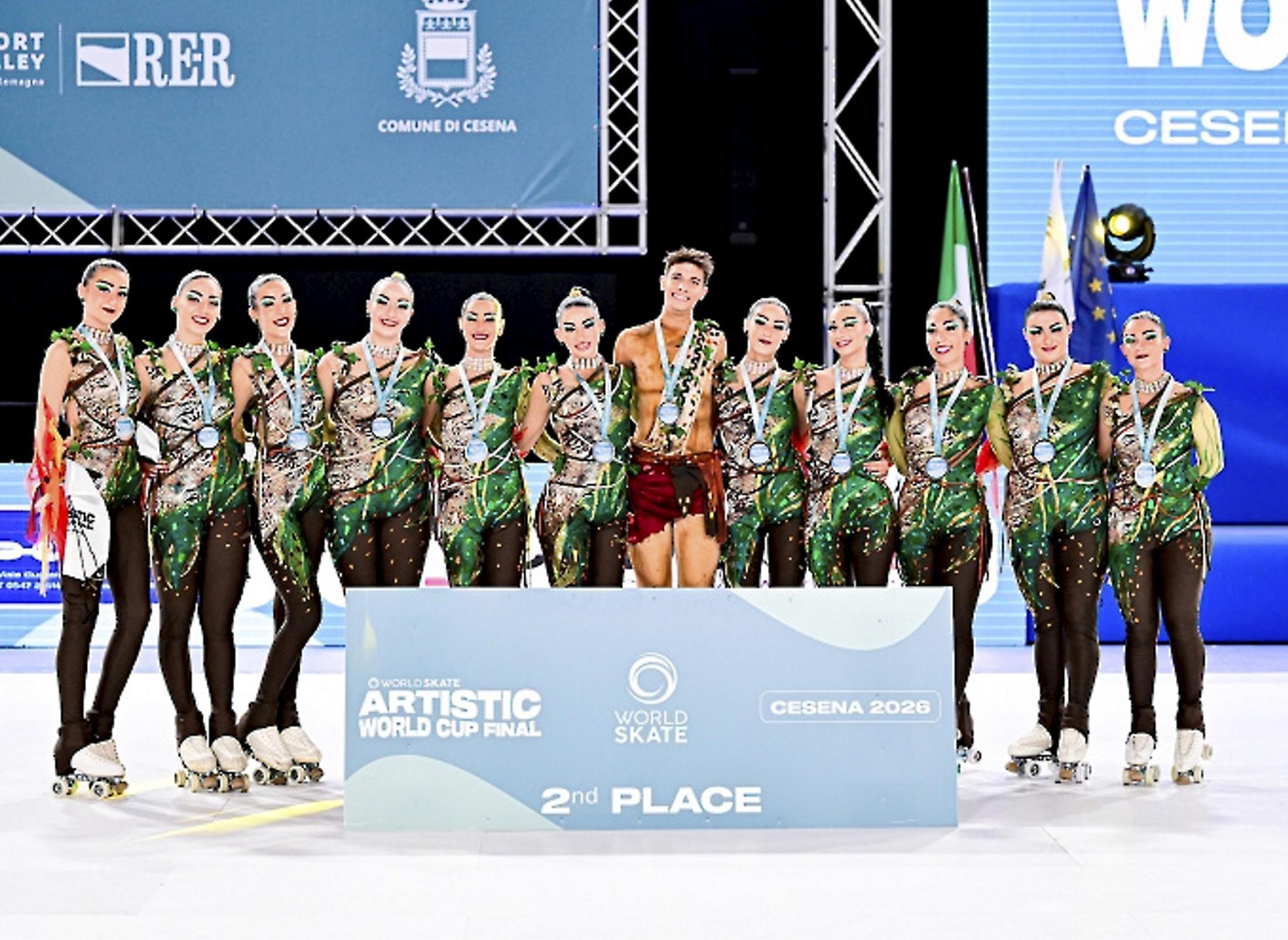 In pista i campioni del pattinaggio artistico. A Cesena la finale della ...