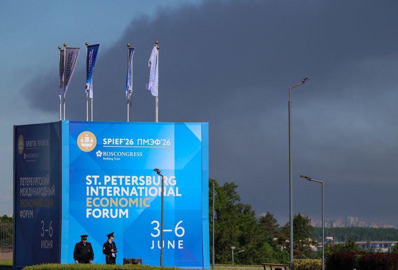 Ukrainian drones strike oil terminal in St Petersburg as Putin's 'Davos ...