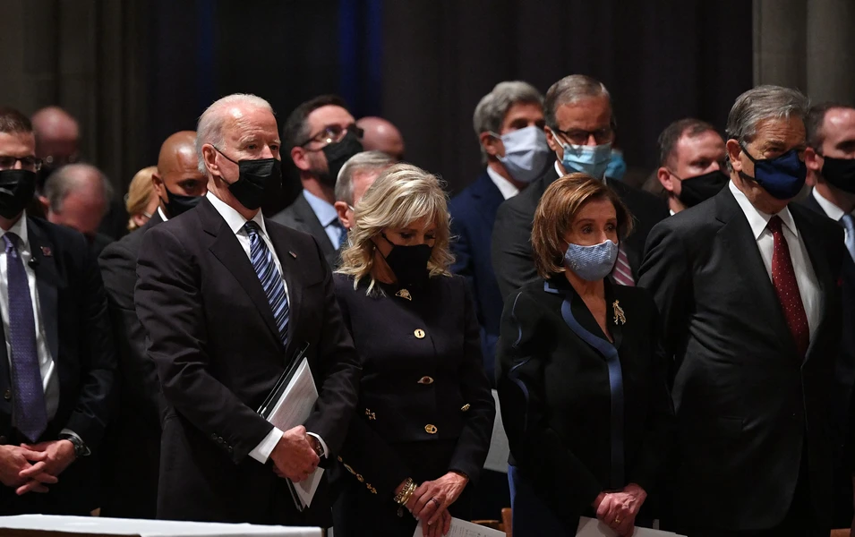 Jill Biden says Joe Biden, Pelosi reconciled at funeral