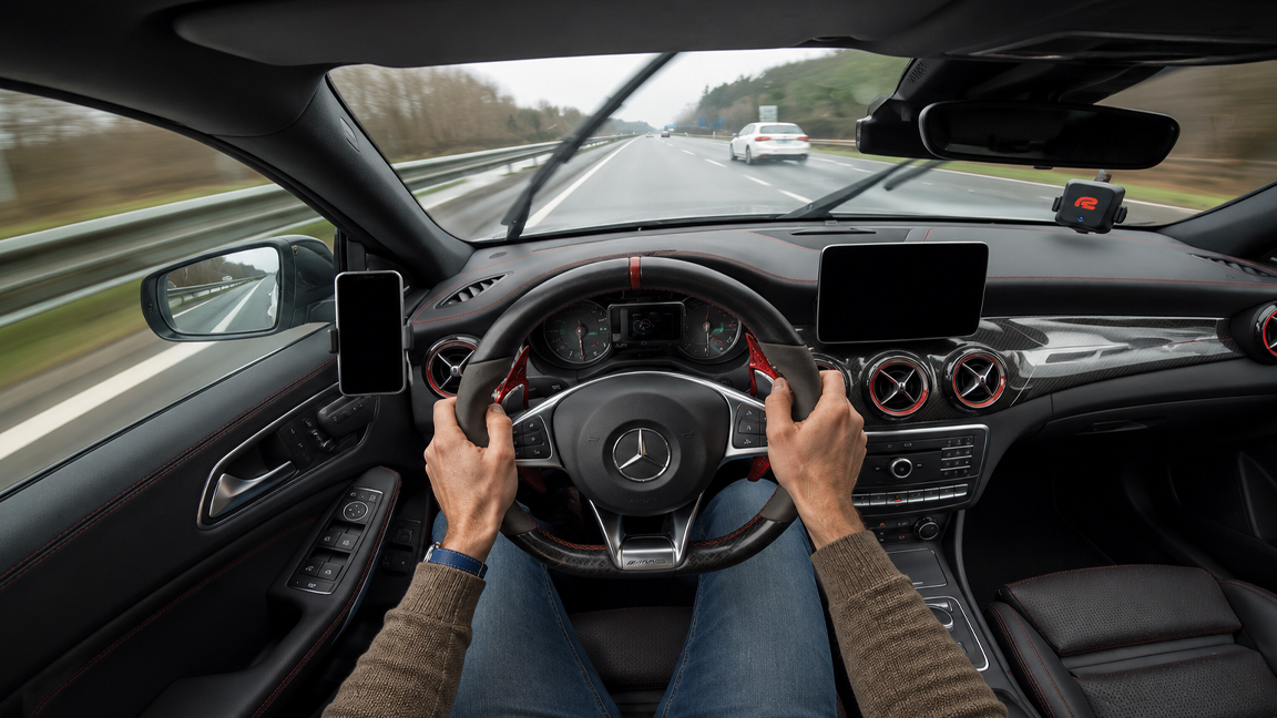 CLA 45 AMG stage 1 atteint sa vitesse de pointe sur l’Autobahn