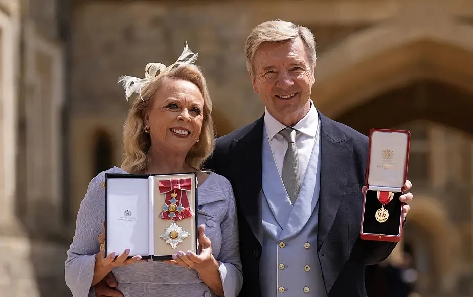 Torvill and Dean honoured by King as they embrace retirement