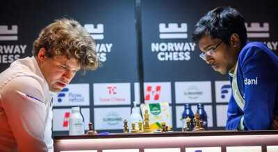 R Praggnanadhaa Enters History Books; Beats World No. 1 Magnus Carlsen ...