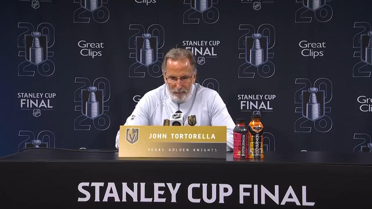 'We found a way tonight' - Tortorella on Vegas' win over Hurricanes in ...