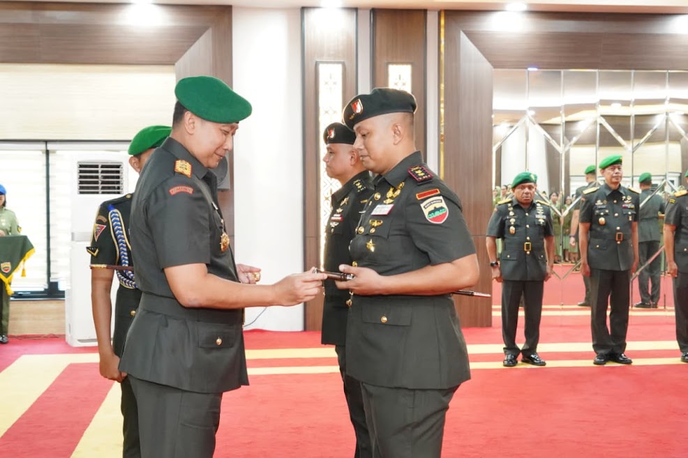 Pangdam I/BB pimpin sertijab Danyonif 100/PS