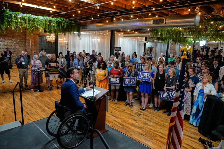 Democrat Josh Turek and GOP's Ashley Hinson to compete for pivotal US ...