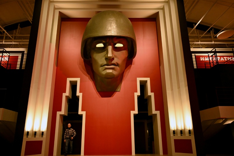 'Animalistic horror': Russia puts war art on display