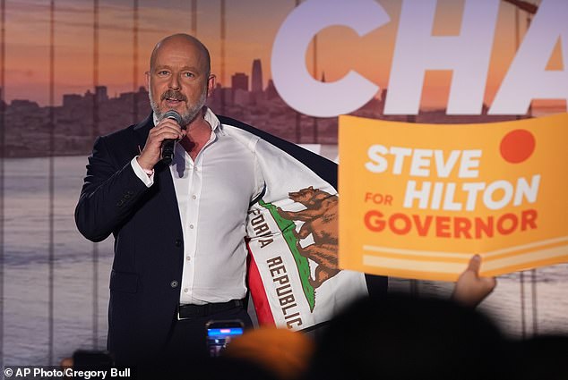 Ex-Fox star Steve Hilton surges in California governor race