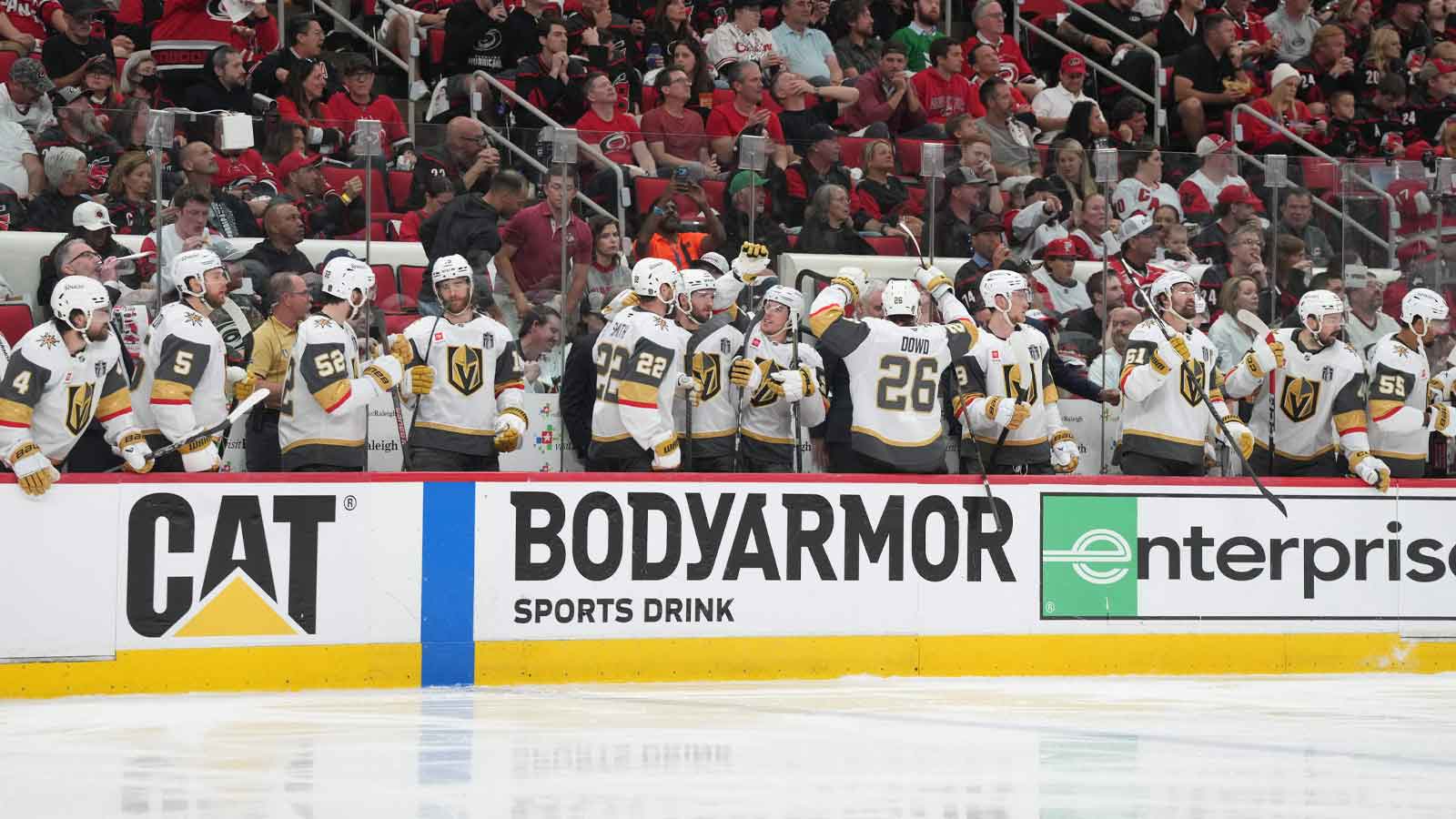 Golden Knights make history with multi-goal Game 1 comeback vs. Hurricanes