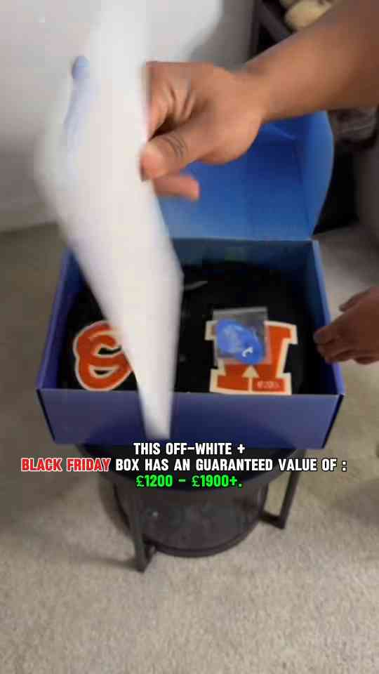 Streetwear mystery box unboxing with fresh outfit finds