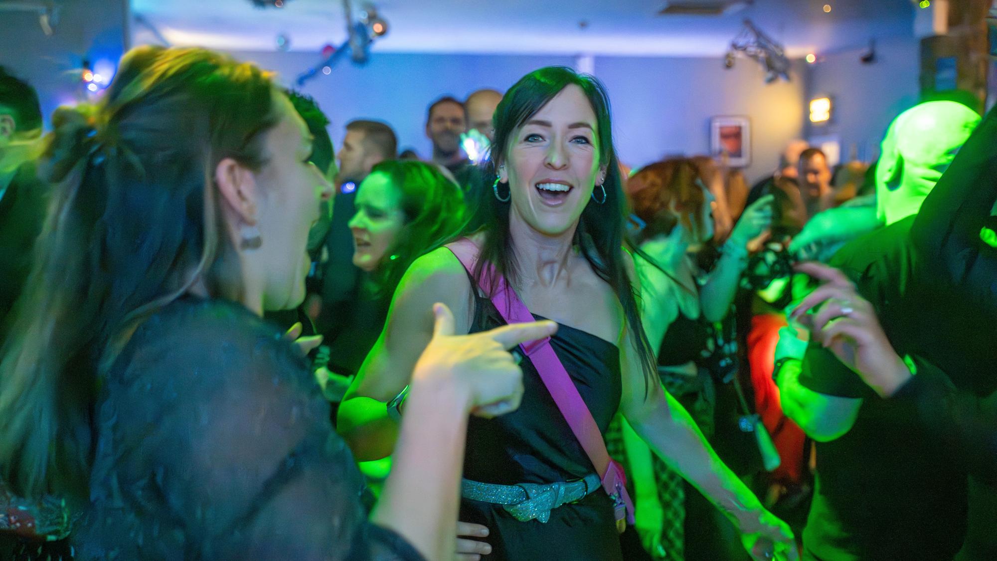 See who you can spot on the dancefloor as Chesterfield goes back to the ...