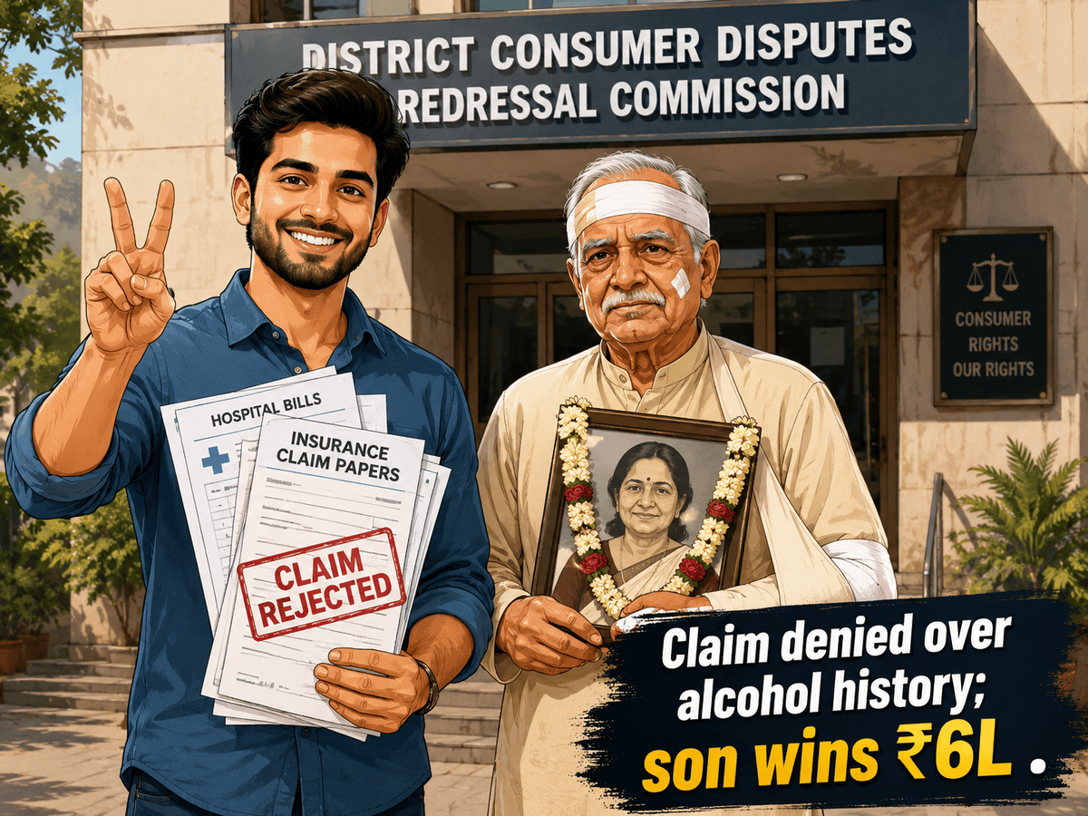 Health insurance company denies claim over father’s alleged alcohol ...