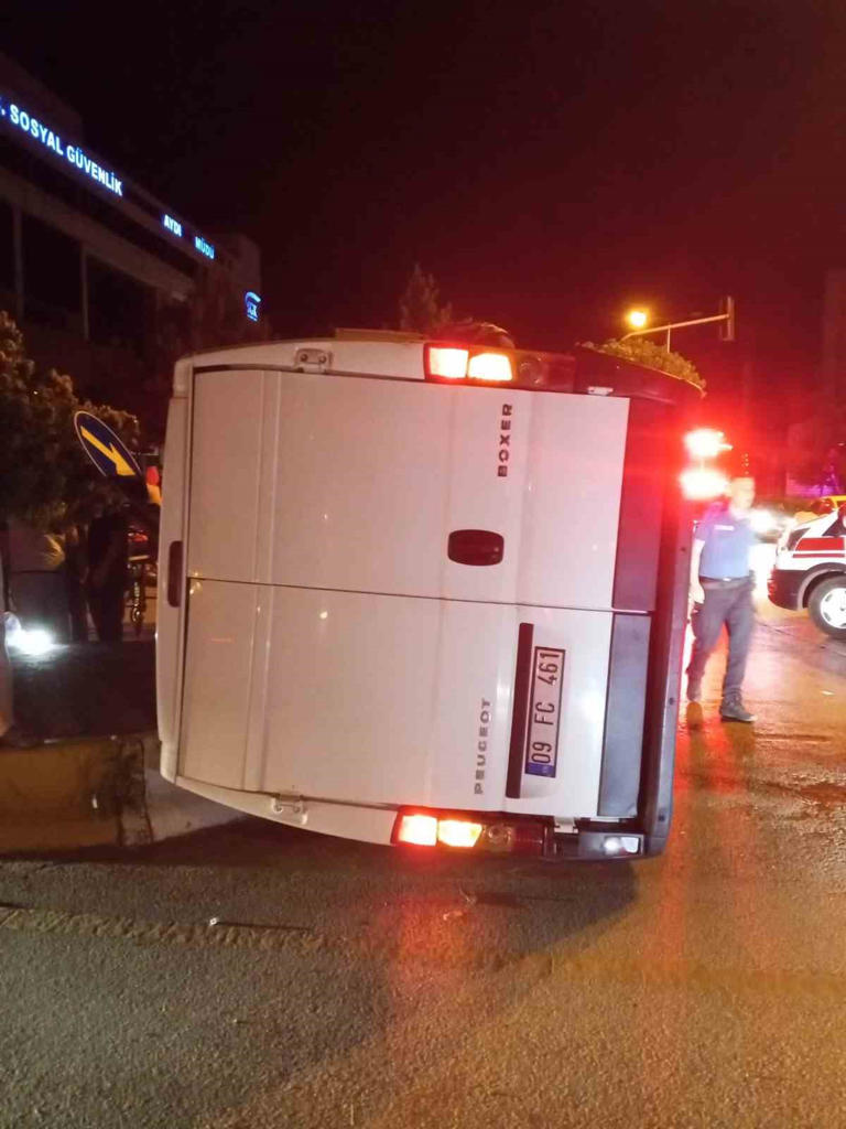Aydın’da trafik kazası: 2 yaralı