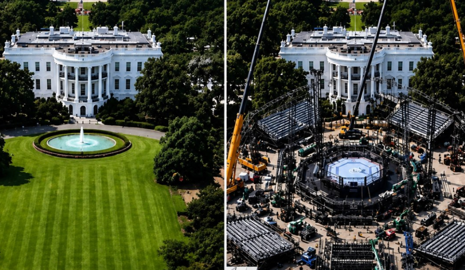 Trump suggests White House octagon could become permanent