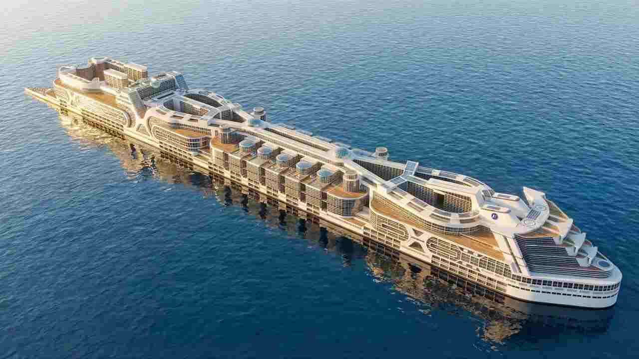 Conheça o Freedom Ship, cidade flutuante que pretende dar a volta ao mundo