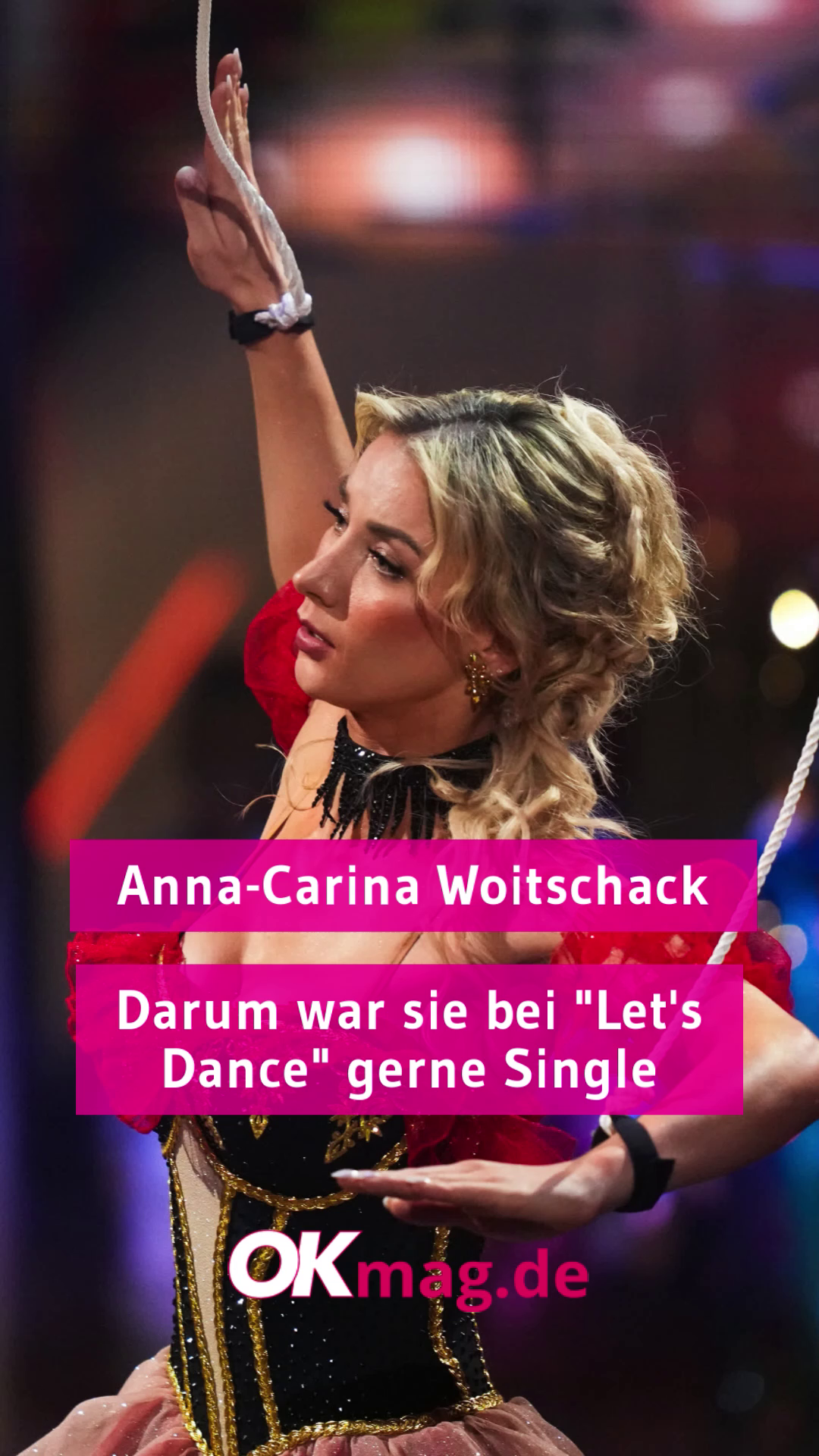 Anna-Carina Woitschack: Darum war sie bei "Let's Dance" gerne Single