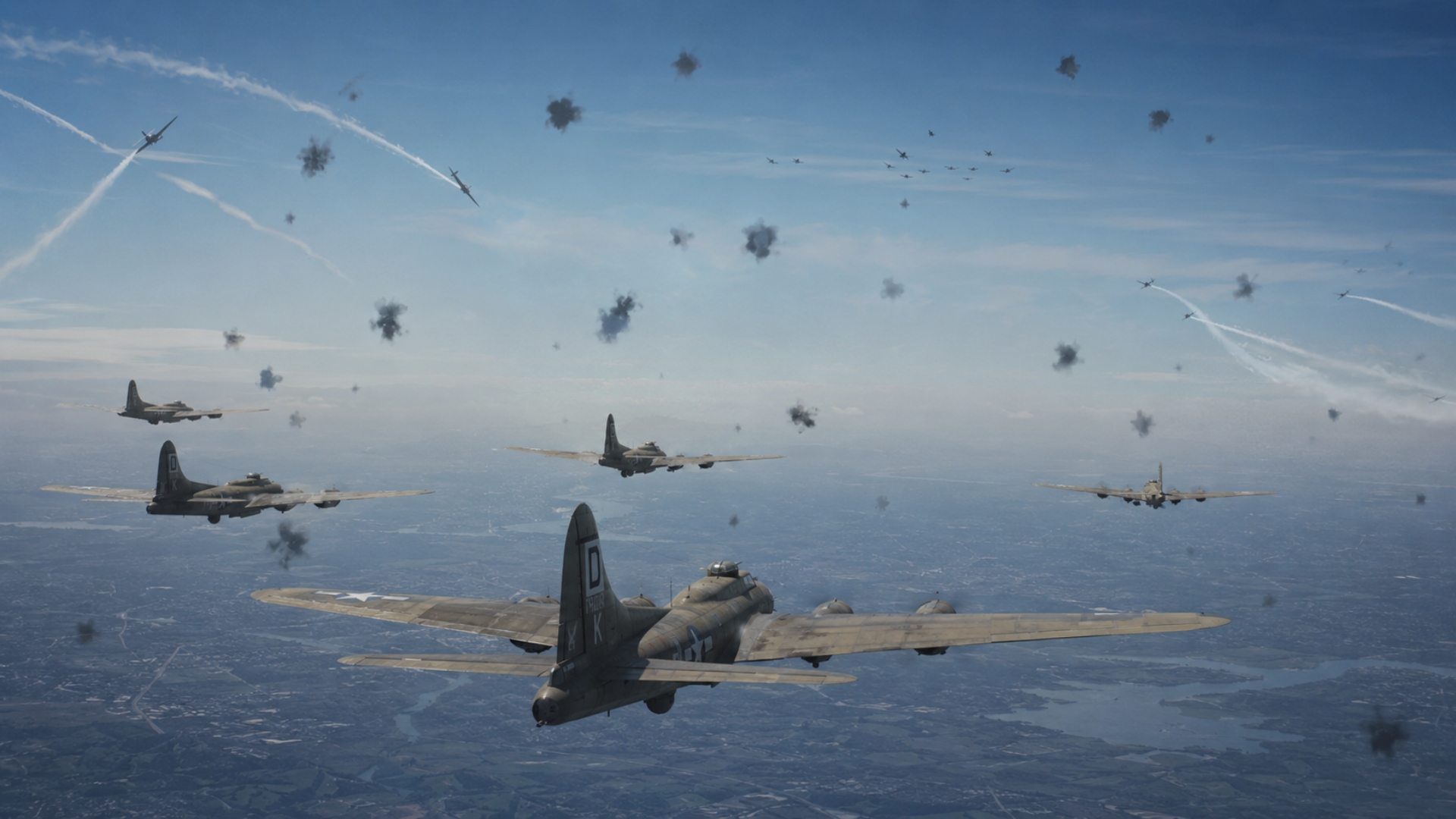 Teorie denního bombardování, která se málem zhroutila sama