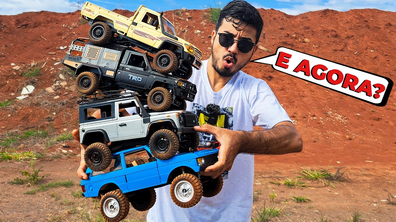 Qual melhor RC crawler custo benefício comparison MN series