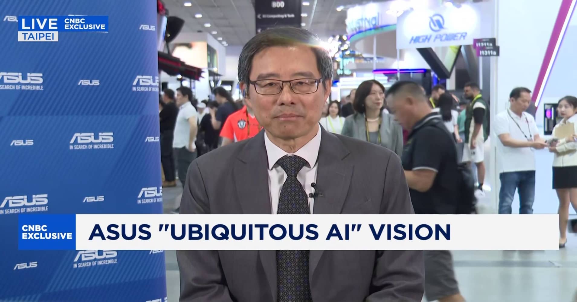 ASUS' AI PCs will make up 60% of the market next year: Co-CEO
