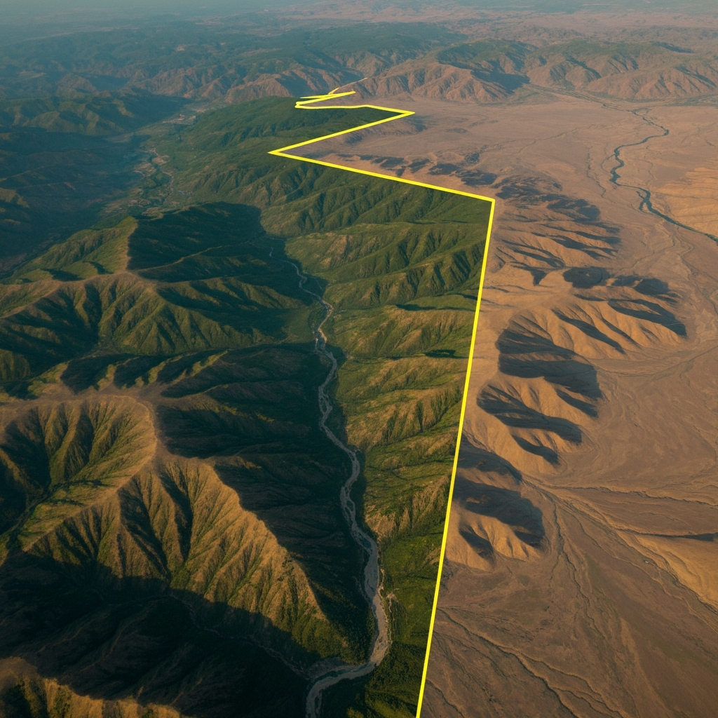 25 international borders that make geography look fake