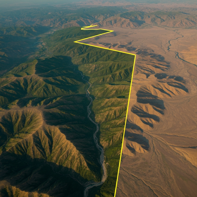 25 international borders that make geography look fake