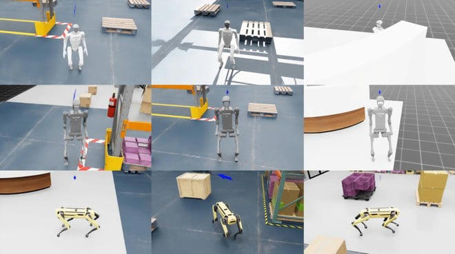 NVIDIA porta i robot fuori dai laboratori grazie alla realtà virtuale