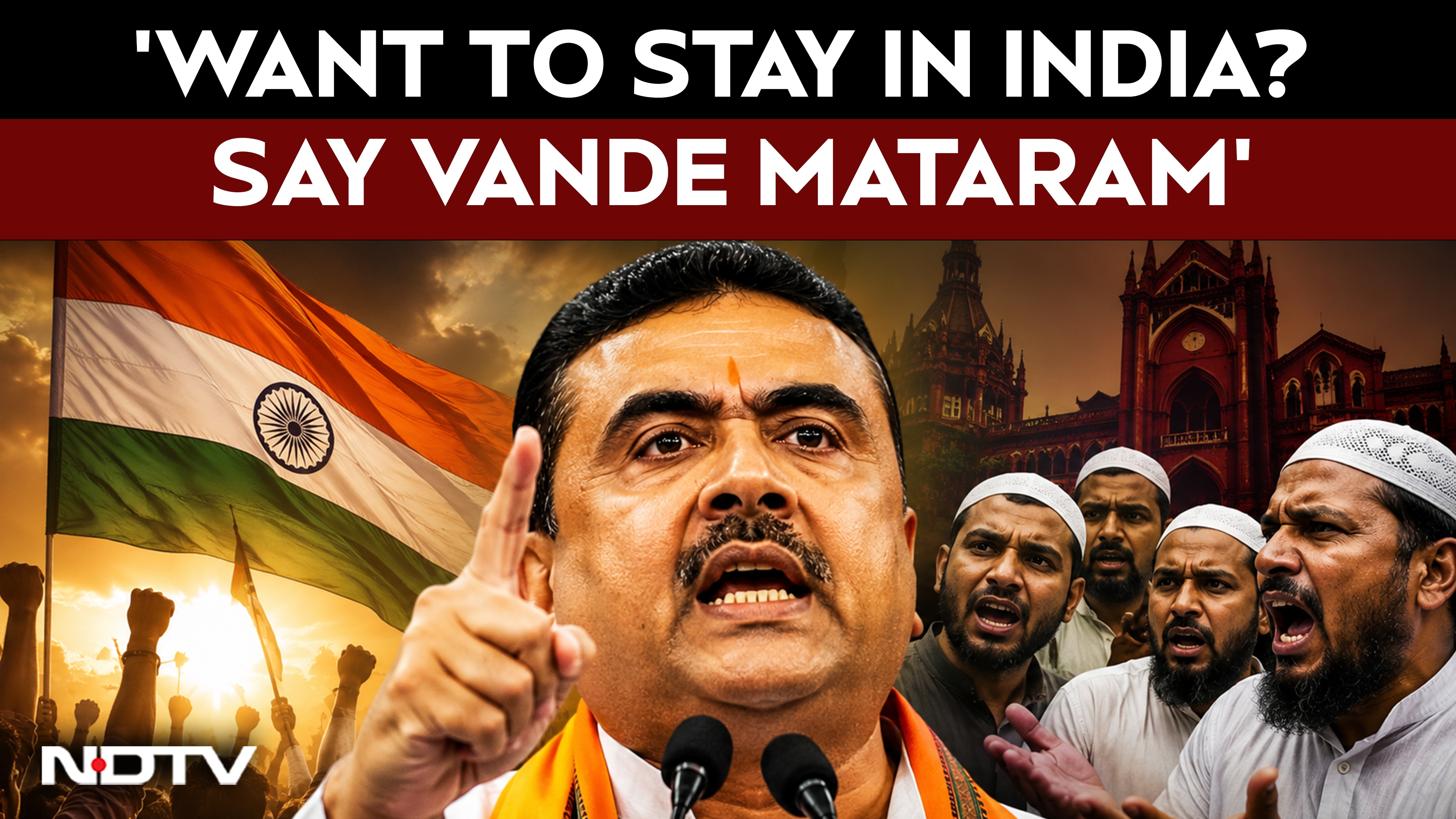 "If you want to live here...": Suvendu Adhikari vs Muslim body over ...